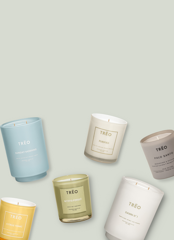 Herbal Elixir Scented Candle | Floral & Musky Luxury | TRĒO